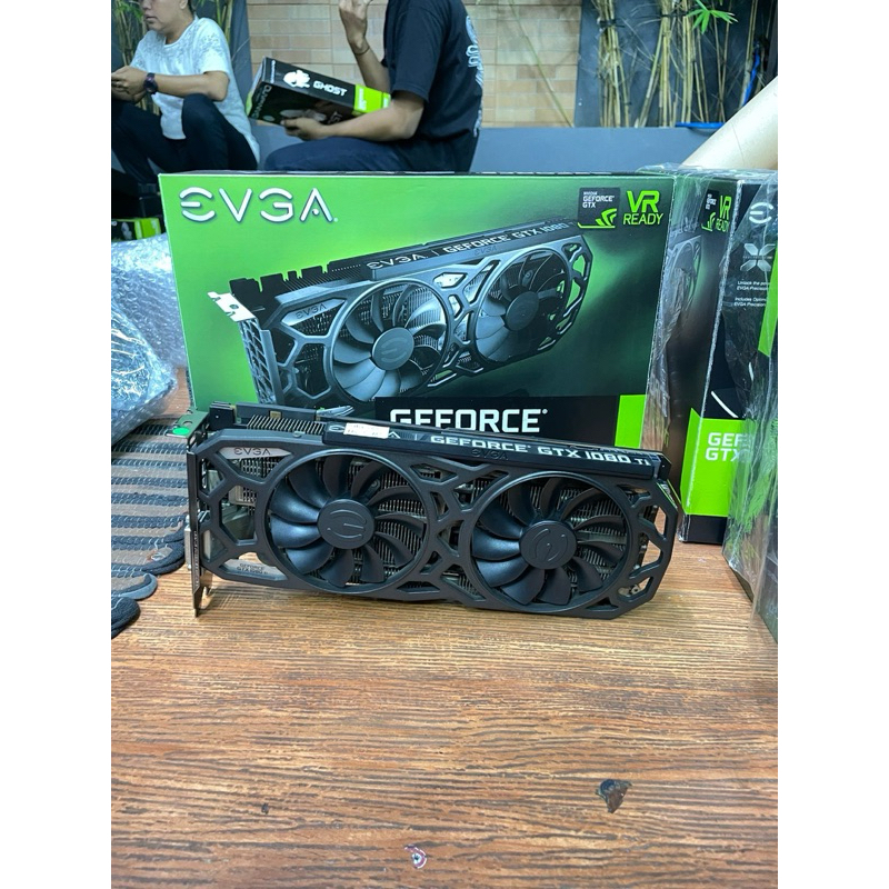 Jual VGA EVGA GTX 1080TI 11GB 2ND FULLSET | Shopee Indonesia