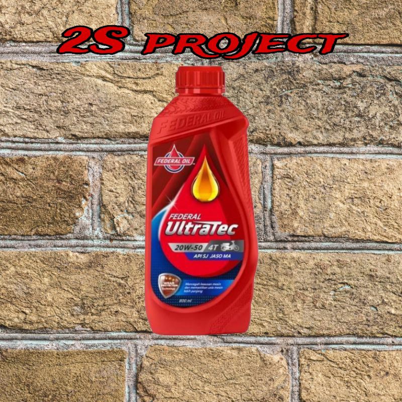 Jual OIL OLI FEDERAL ULTRATEC 4TAK BEBEK 800ML DAN 1LITER | Shopee ...