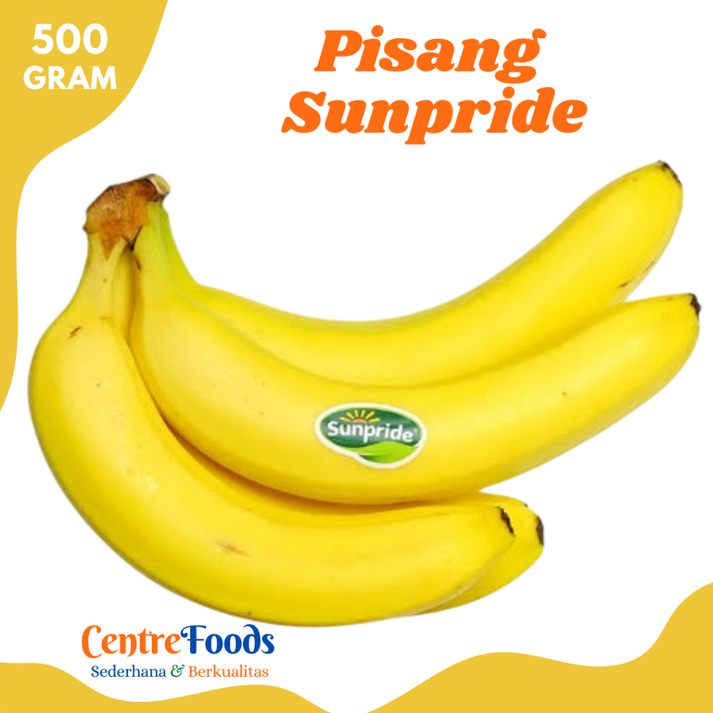 Jual PISANG Sunpride - Buah Pisang Sunpride Cavendish Fresh | 500gr [ Harga Per 0,5 Kg ...