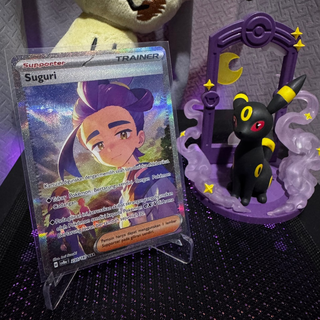 Jual 230/187 Pokemon TCG Indonesia Trainer Suguri SV8a SAR | Shopee ...
