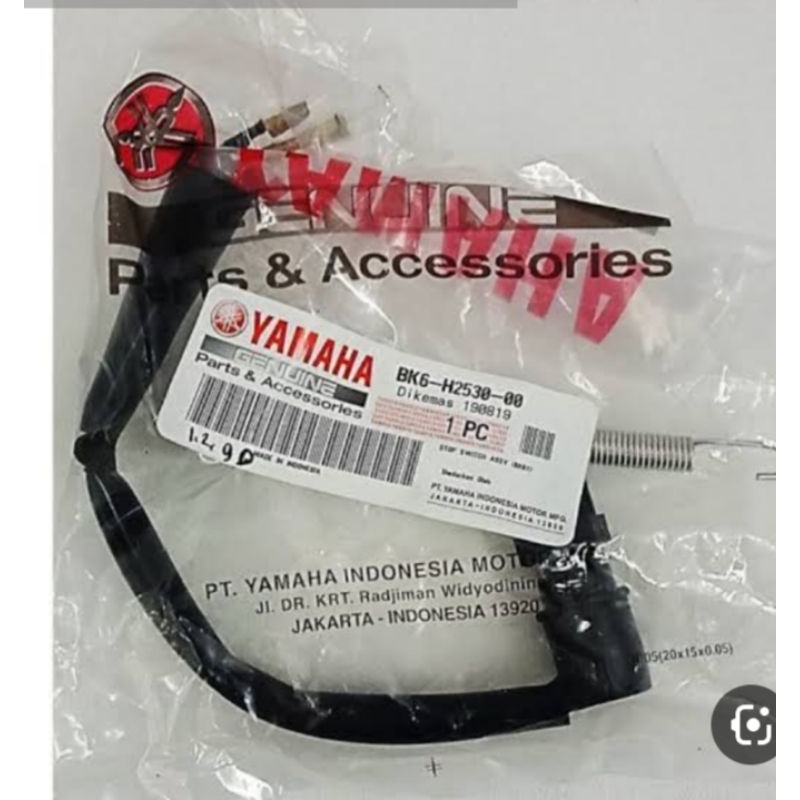 Jual SWITCH SWIT REM BELAKANG NEW R15 VVA V3 ORIGINAL YGP BK6-H2530-00 ...