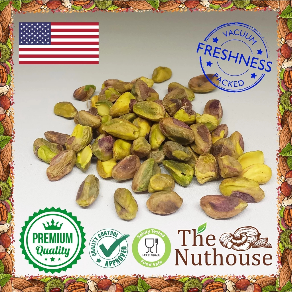 Jual Pistachio Whole Kernels US Extra no. 1 RAW No Shell / Kacang ...