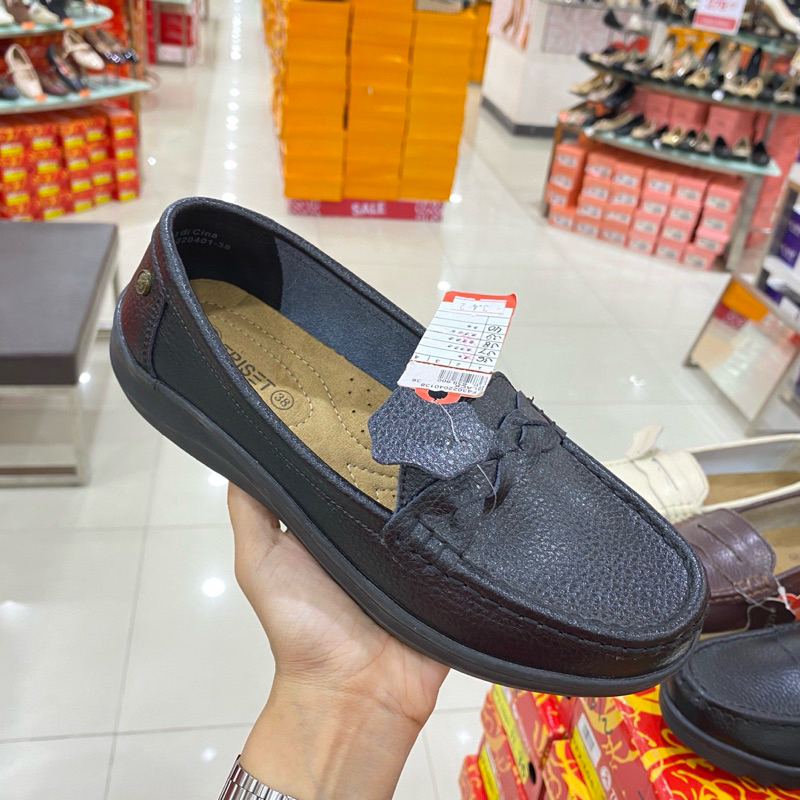 Jual Triset sepatu moccasin wanita original sol 1-2cm | Shopee Indonesia