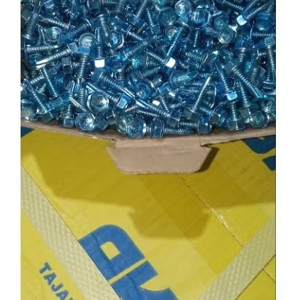 Jual [Harga Satuan] AKS Tajam Terperkakan/ Sekrup baja ringan/ baut ...