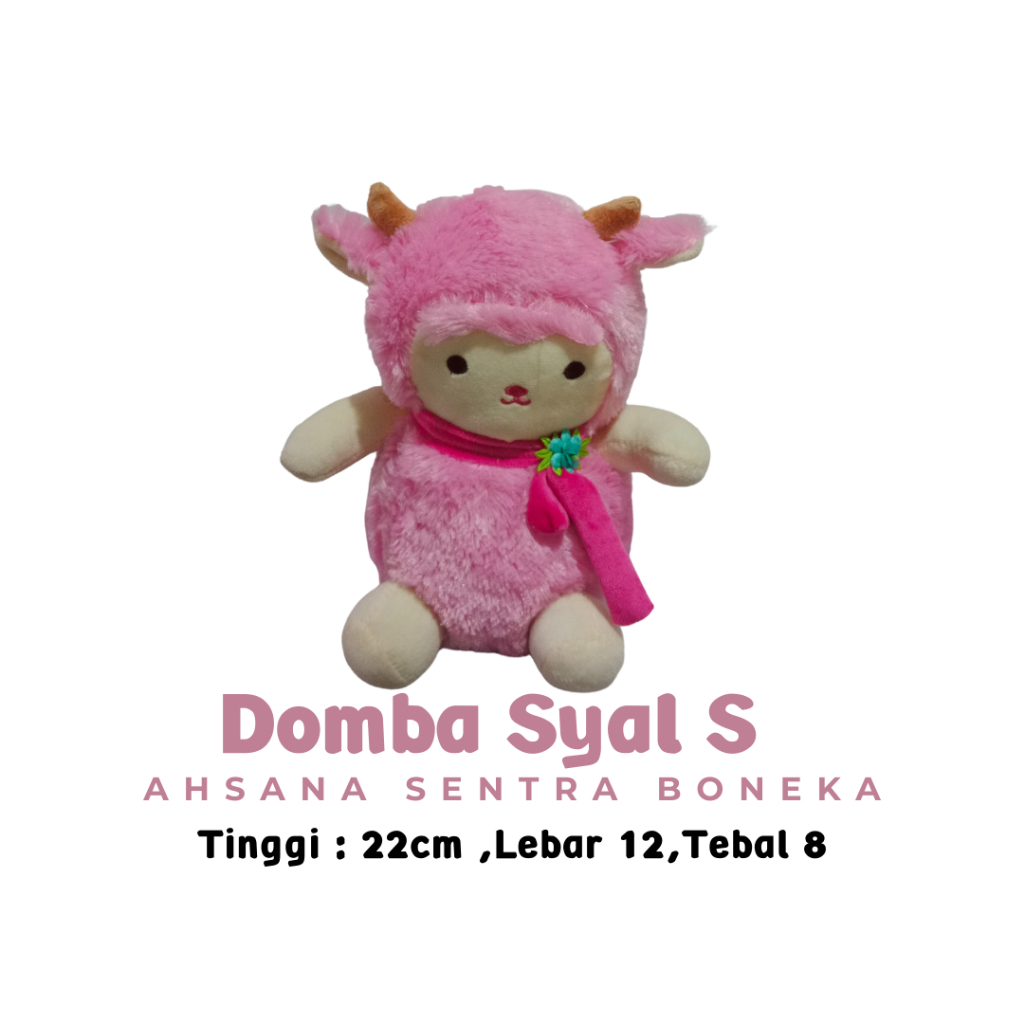 Jual Boneka Domba Syal S pink sentra boneka jb5 | Shopee Indonesia