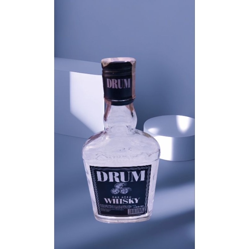 Jual Botol Seken/ Botol Bekas Minuman Drum Oak Aged Whisky | Shopee ...