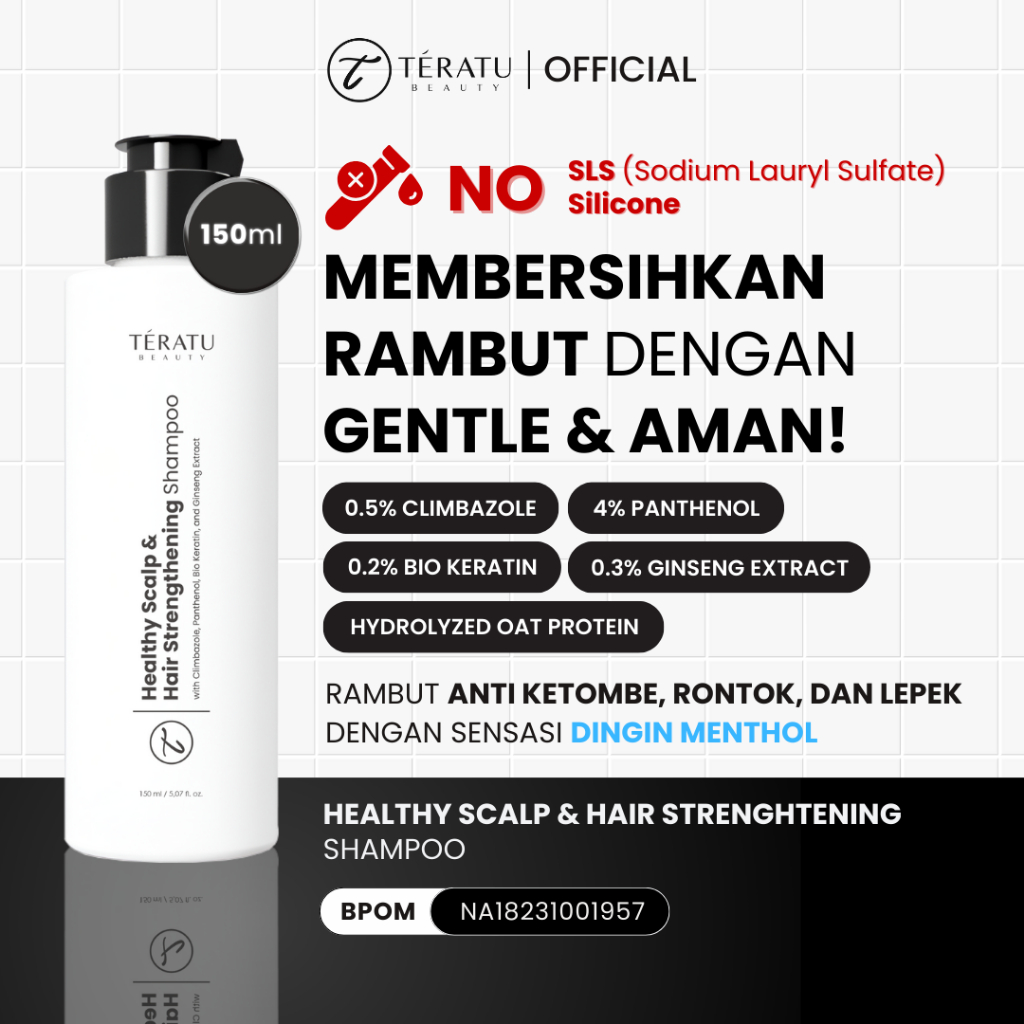 Jual [NEW LAUNCH] TERATU BEAUTY SOLO Healthy Scalp & Hair Strenghtening ...