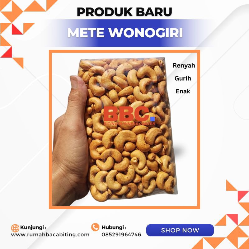 Jual Mete Wonogiri (MATANG RASA ORIGINAL) 250 Gr, 500 Gr dan 1 KG ...