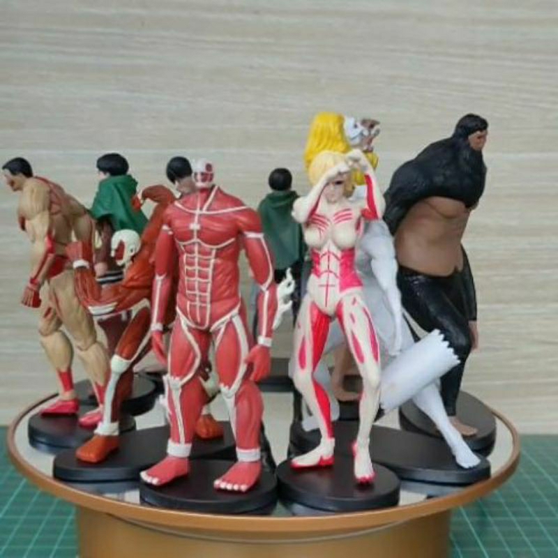 Jual ACTION FIGURE AOT SET | Shopee Indonesia