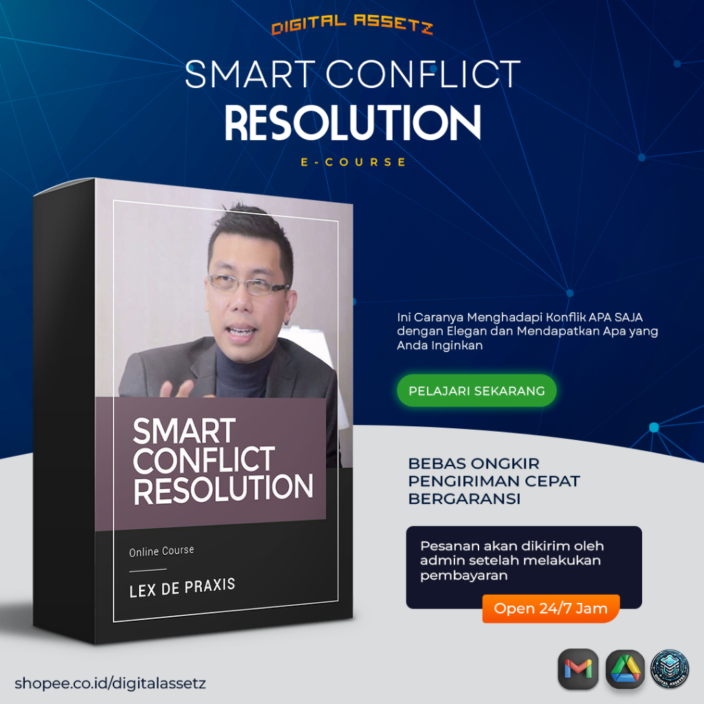 Jual [EC85] Smart Conflict Resolution | Menghadapi Konflik apa saja dengan elegan - Course ...