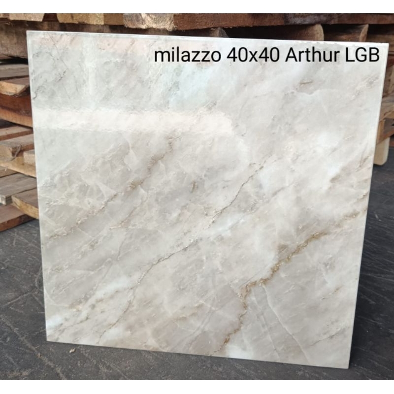Jual Keramik lantai 40x40 Millazo Z40CLW LGB | Shopee Indonesia