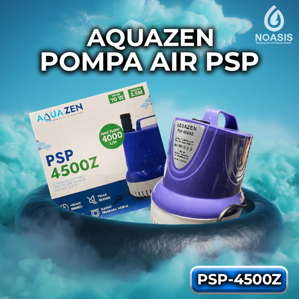 Jual AQUAZEN Pompa Celup Kolam Ikan Koi AZ - PSP - 4500 Z 70 W AZ PSP ...