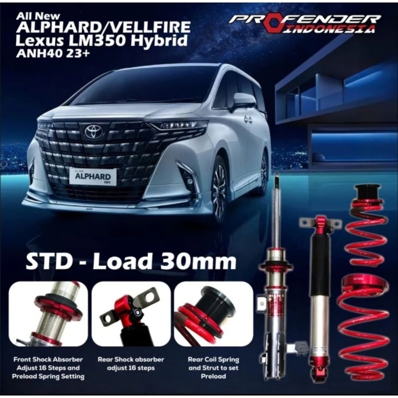 Jual Suspensi Shockbreaker Coilover Fitz Series Profender Toyota ...
