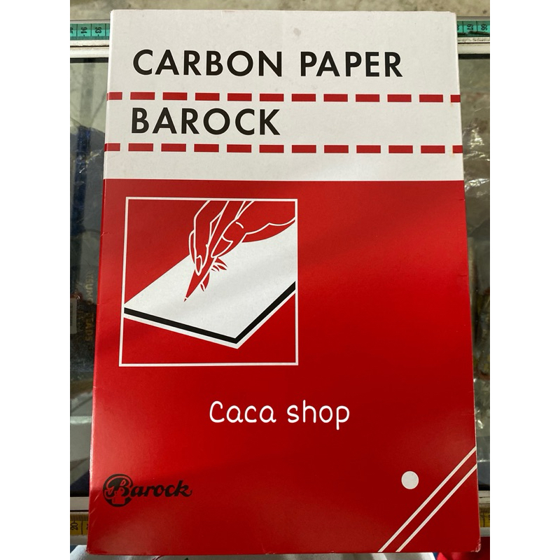 Jual Kertas Karbon Jahit Barock / Carbon Paper Barock Per 5 Lembar ...