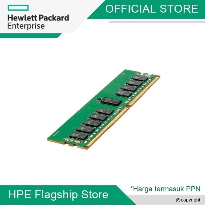 Jual HPE 32GB (1x32GB) Dual Rank x8 DDR5-4800 CAS-40-39-39 EC8 Registered Smart Memory Kit ...