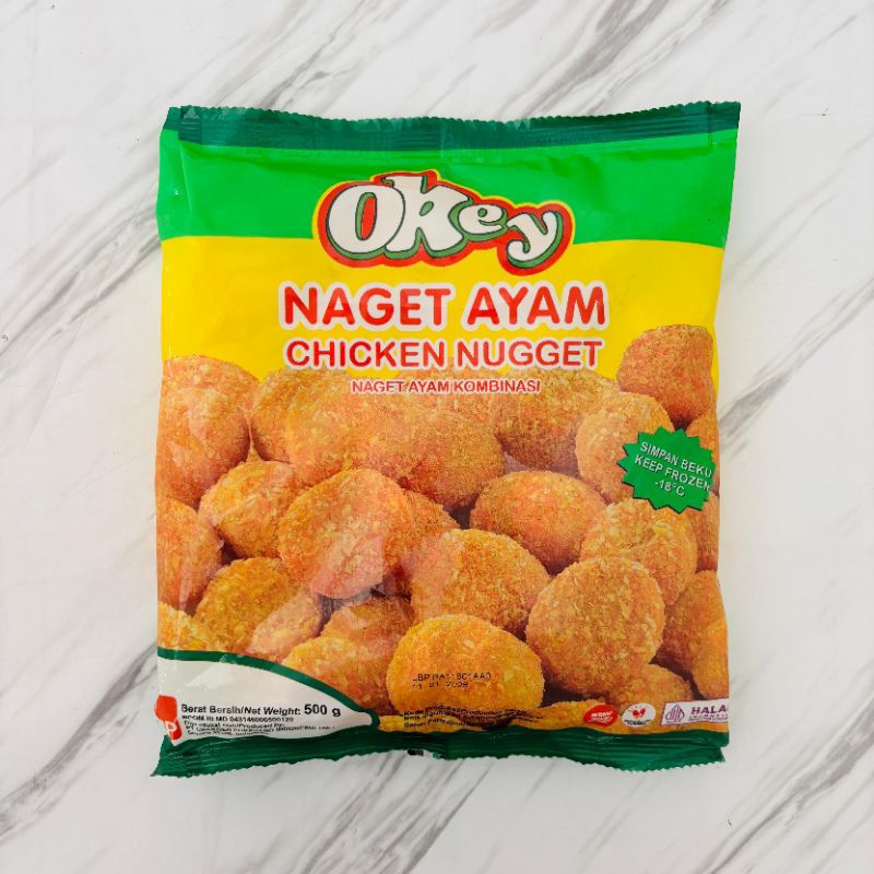 Jual Okey Nugget Ayam Kombinasi 500gr | Shopee Indonesia