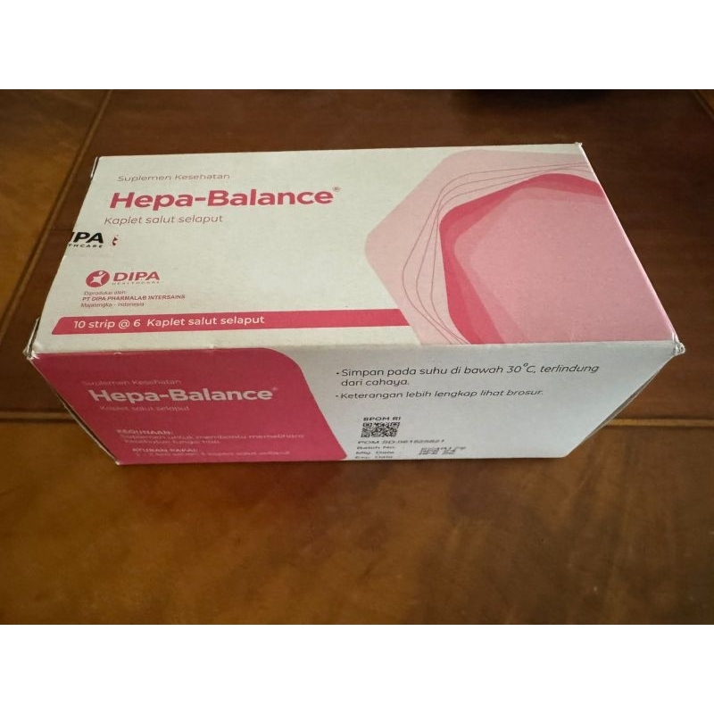Jual Hepa Balance 1 Box Isi 60 Kaplet | Shopee Indonesia