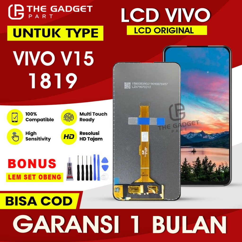 Jual 【ORIGINAL】LCD VIVO V15 / 1819 ORIGINAL FULLSET TOUCHSCREEN ...