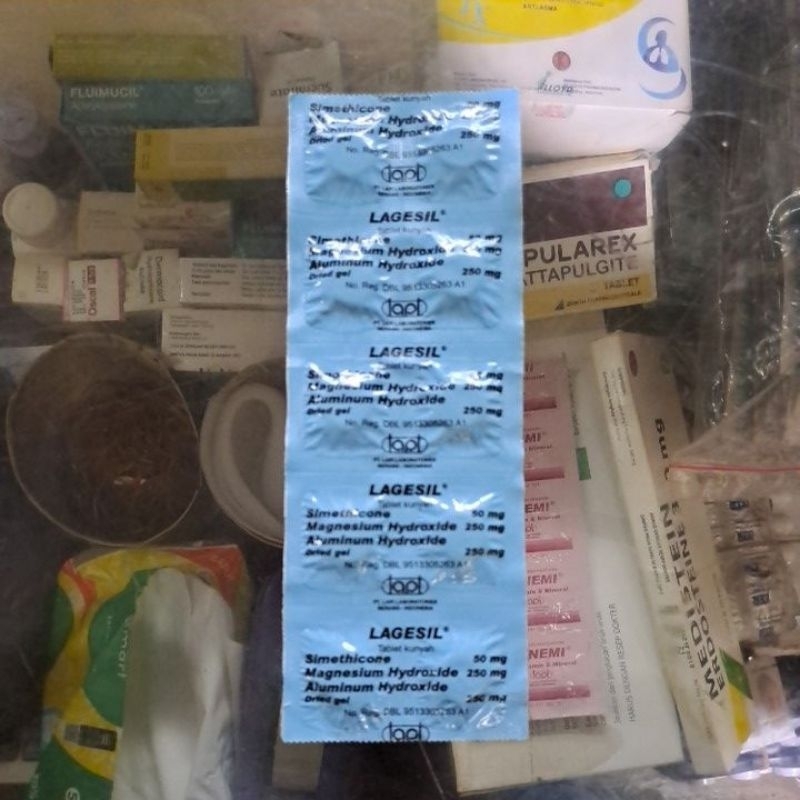 Jual Lagesil Tablet Kunyah 10 Tablet Per Strip | Shopee Indonesia