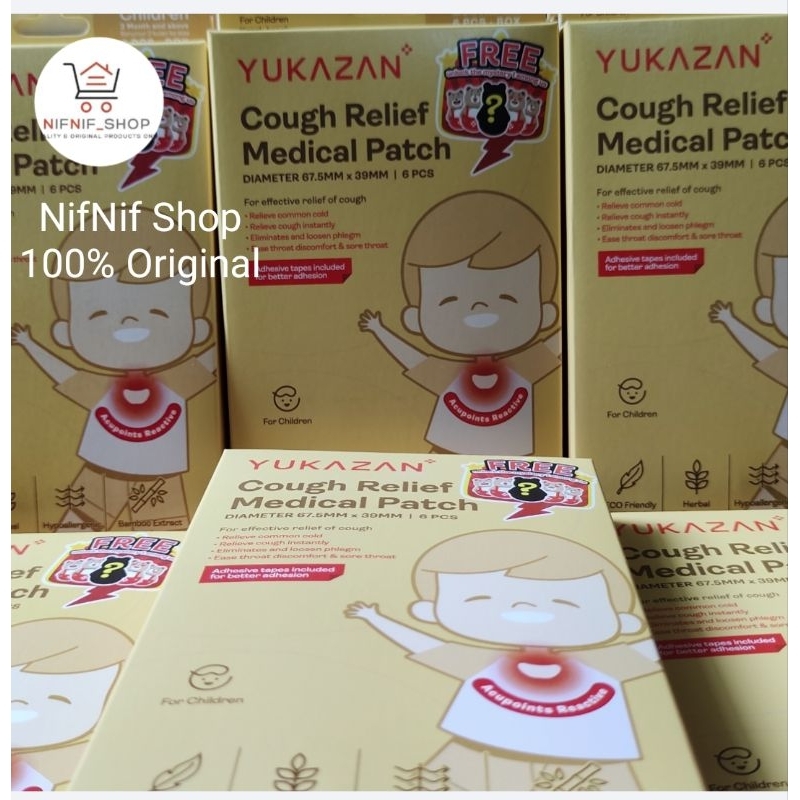Jual Yukazan Cough Relief Patch/Koyo Batuk Anak | Shopee Indonesia