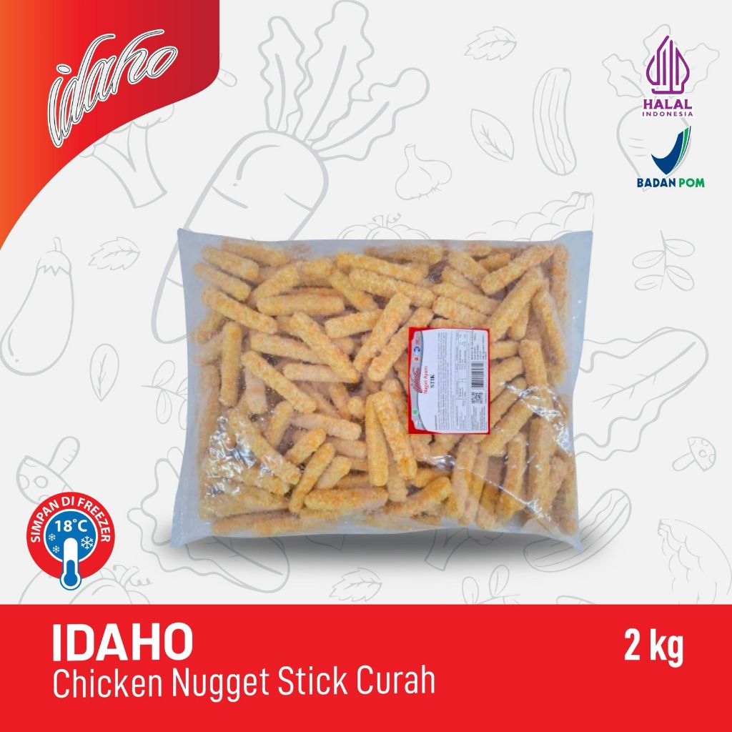 Jual IDAHO Chicken Nugget Stick Curah 2 Kg | Shopee Indonesia
