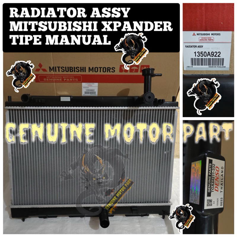 Jual Radiator Assy Mitsubishi X-pander Xpander Manual 1350A922 Denso ...