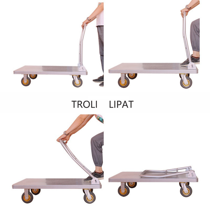 Jual Shp1 Troli Barang Lipat Hand Truck Model Besi 900 Kg Besi Ringan ...