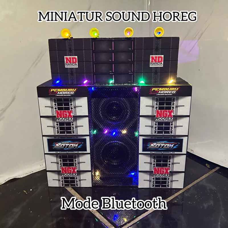 Jual Miniatur Sound Horeg / Sound Sistem ND Nada / Speaker Horeg NGX Ngosex | Shopee Indonesia