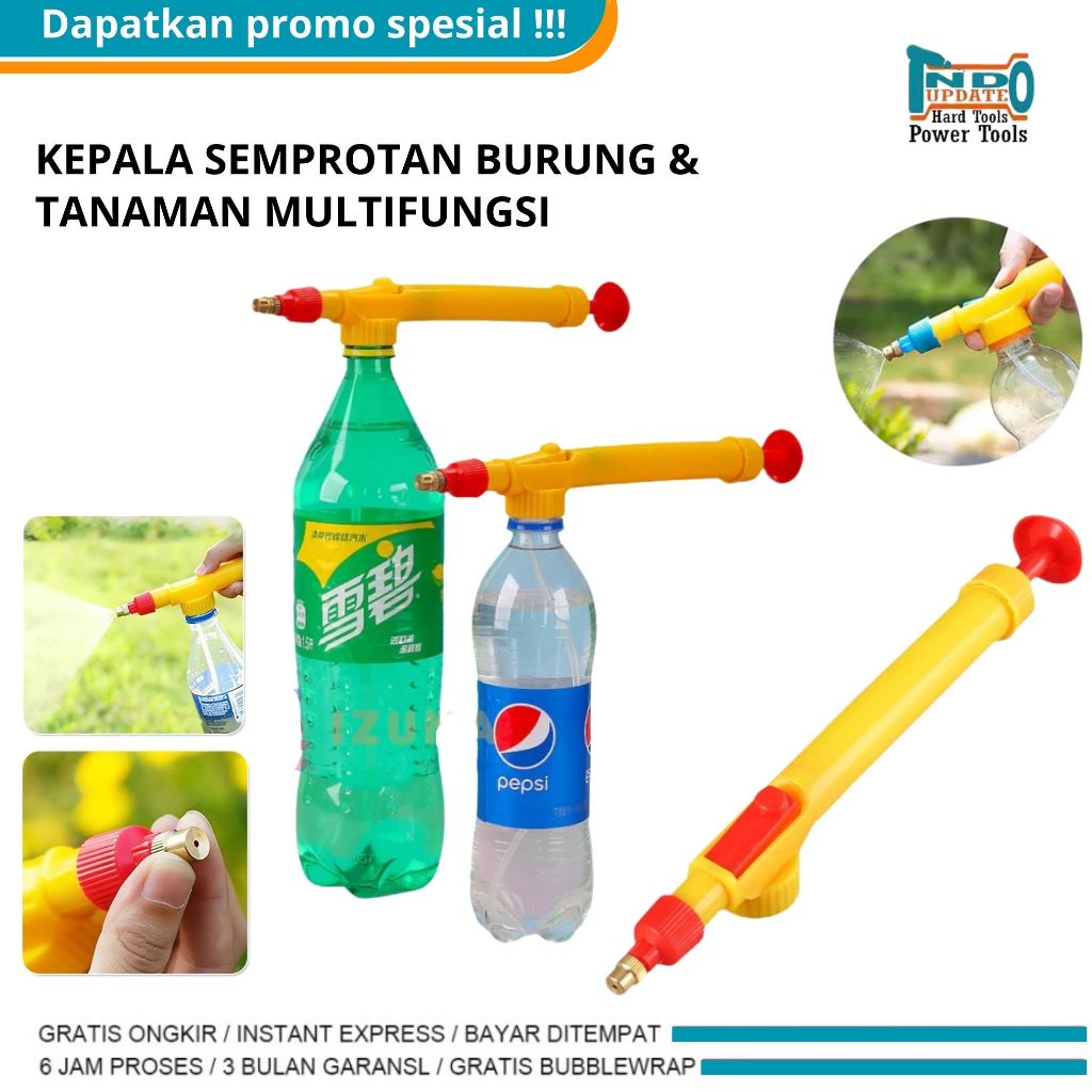 Jual Stick / Kepala Pompa Sprayer Botol Manual Semprot Burung Tanaman ...