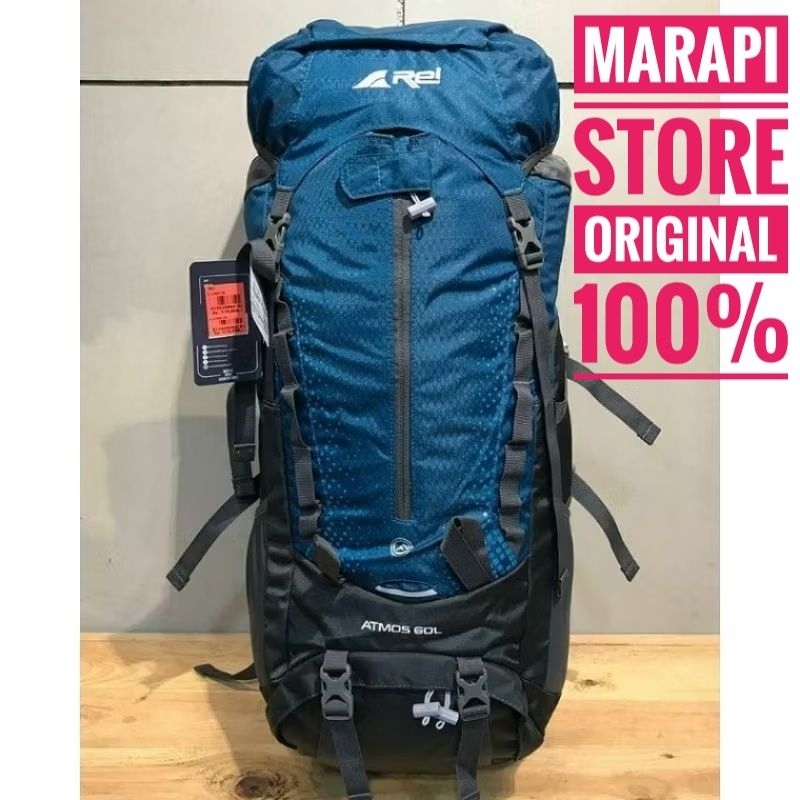 Jual Tas Gunung /Carrier Atmos 60 Liter Arei Outdoorgear | Shopee Indonesia