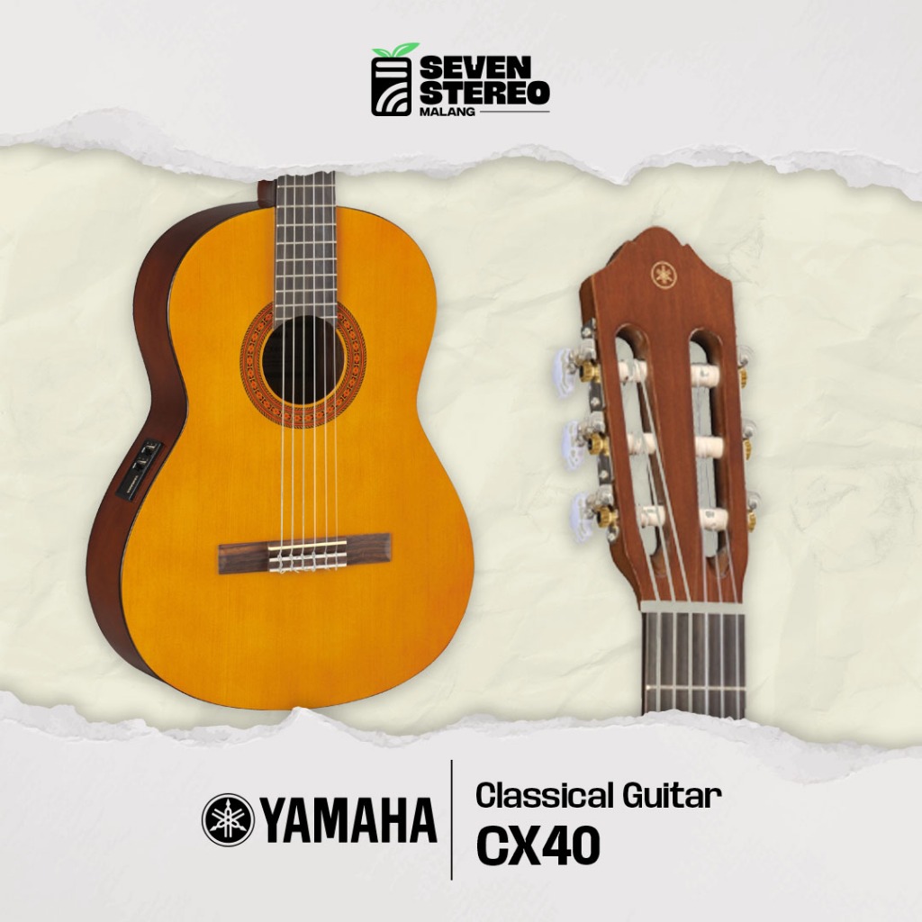 Jual Yamaha CX40 Acoustic Electric – Gitar Akustik Elektrik Nylon ...