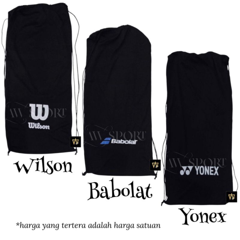 Jual Tas Sarung Raket Tenis Lapangan Serut Cover Tennis | Shopee Indonesia
