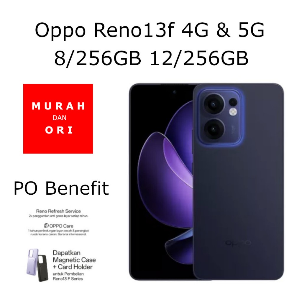 Jual Oppo Reno 13F ( Reno13F ) 4G 8/256GB 5G 8/256GB 12/256GB | Shopee ...