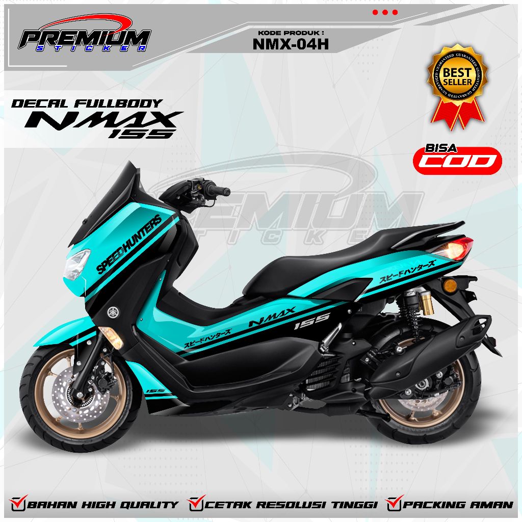 Jual STIKER DECAL NMAX 155 FULLBODY / DECAL STIKER MOTOR YAMAHA NMAX ...