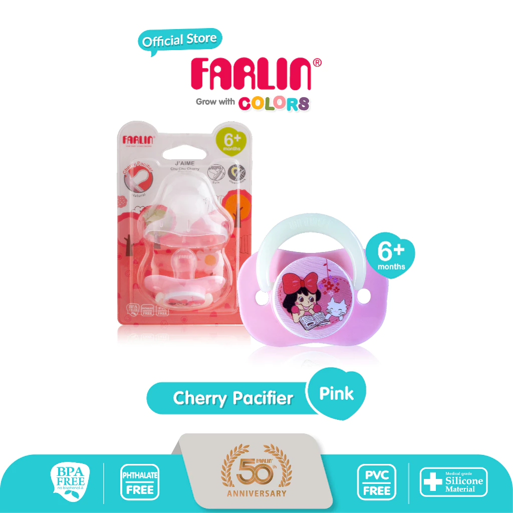 Jual Farlin Cherry Pacifier / Empeng Bayi | Shopee Indonesia