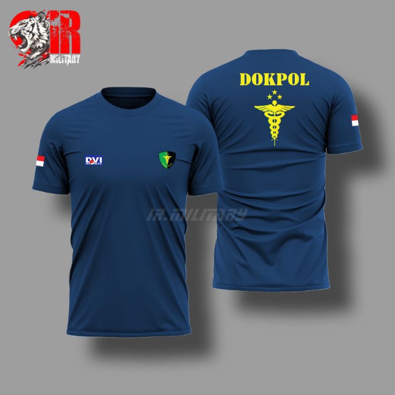 Jual Kaos Dokpol Kaos dokter polisi kaos polo shirt dokpol Terbaru ...