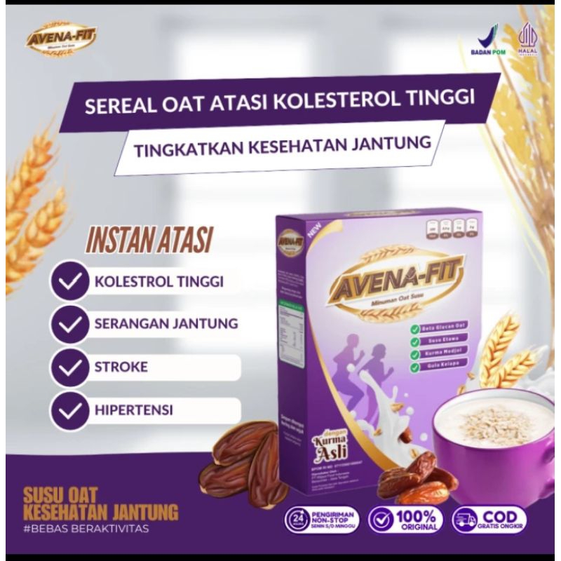 Jual Avena Fit Menurunkan Kadar Kolesterol | Shopee Indonesia
