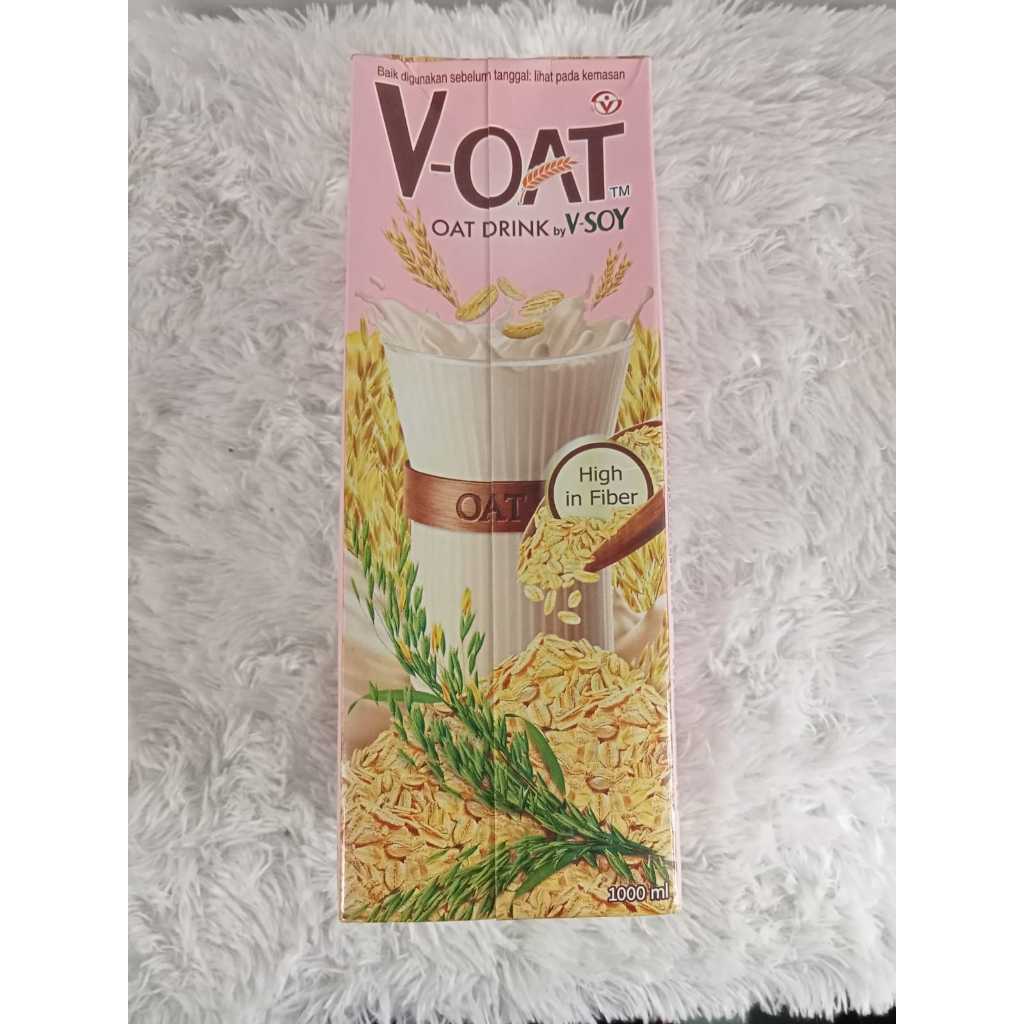 Jual V-OAT Soy Milk Susu Kacang Kedelai Oat Premium Vsoy 1 Liter ...