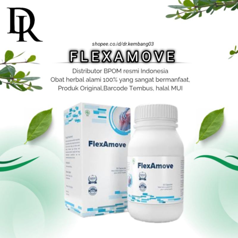 Jual Flexamove Asli Herbal Nyeri Sendi Original BPOM Obat Pereda Nyeri ...