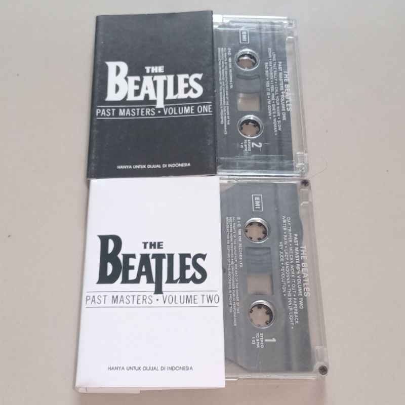 Jual Kaset The Beatles - Past Masters Vol. 1 & 2 | Shopee Indonesia