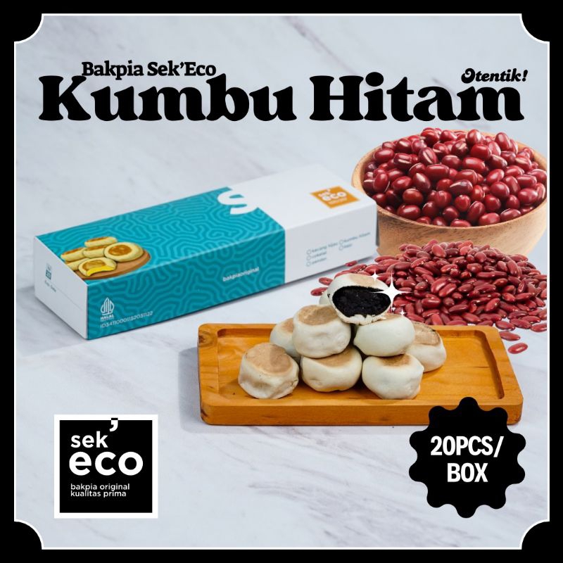 Jual BAKPIA KUMBU HITAM | PREMIUM | ISI 20 | OLEH - OLEH KHAS JOGJA ...