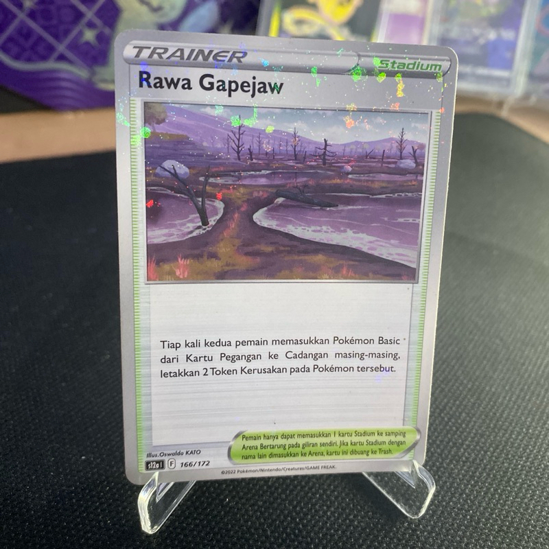 Jual Rawa Gapejaw 166/172 Stadium Trainer Pokemon TCG Indonesia | Shopee Indonesia