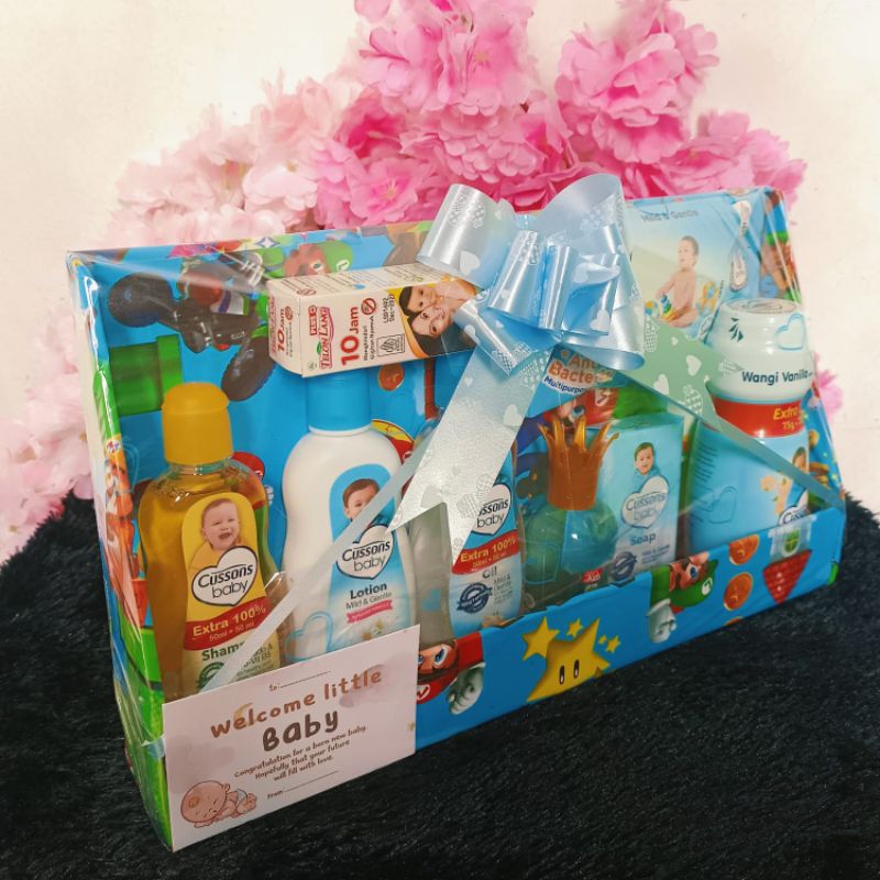 Jual Kado Bayi Baru Lahir Laki Laki Perempuan Murah Lengkap Hadiah Bayi ...