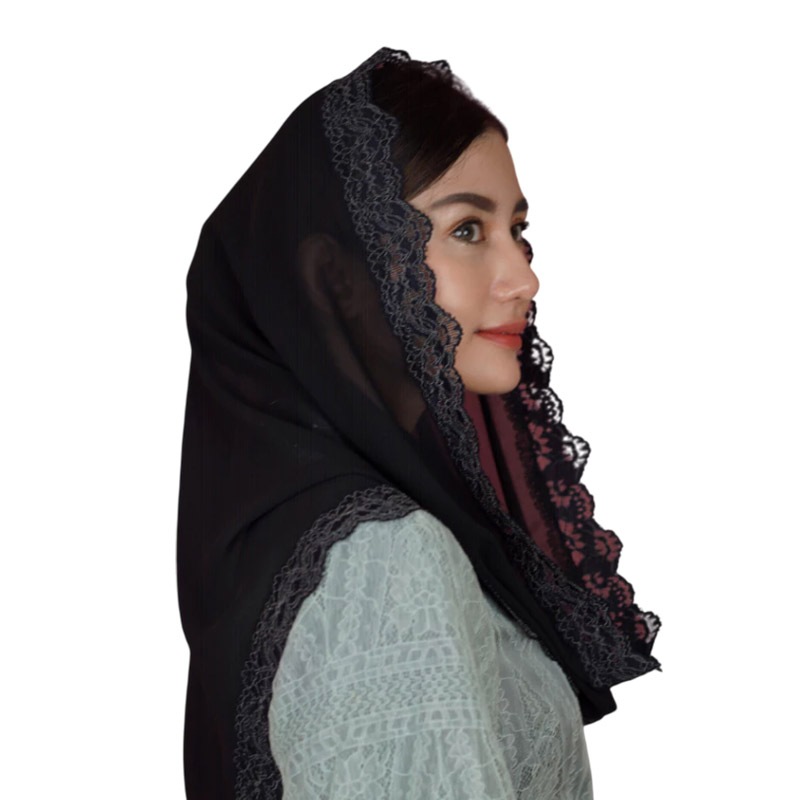 Jual Hijab Rengkuh Black Chiffon Ceruti - MERAYU by Novita Hardini ...