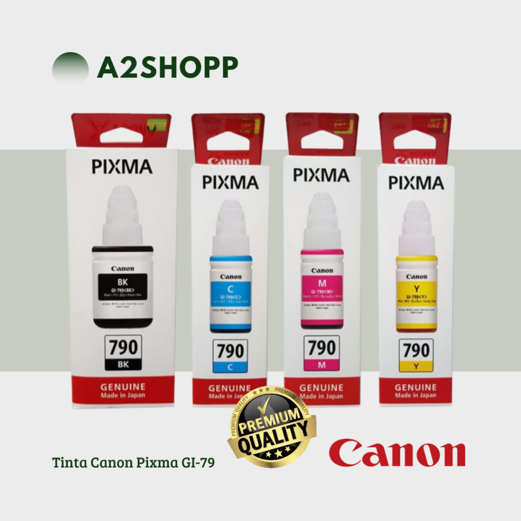 Jual Tinta Canon Gi 790 For Printer G1000 G1010 G2000 G2010 G3000 G3010 ...