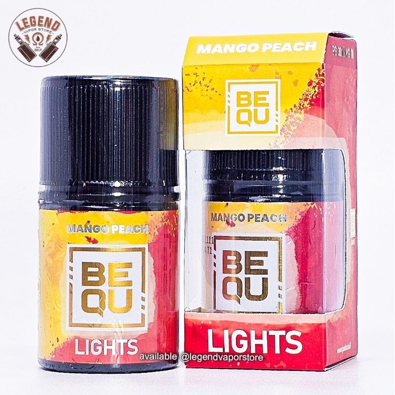 Jual FREEBASE - LIQUID BEQU LIGHTS Mango Peach 60ML 3MG AUTHENTIC ...