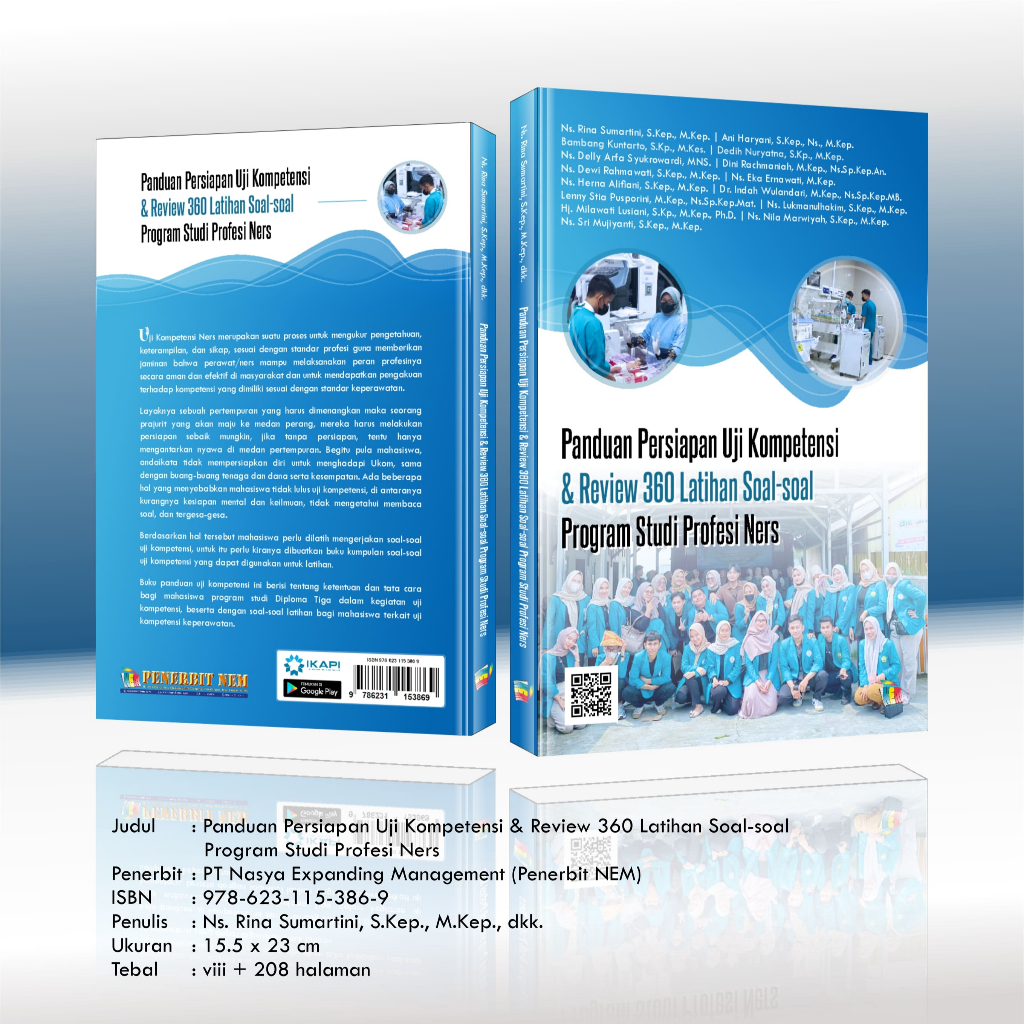 Jual Buku Panduan Persiapan Uji Kompetensi & Review 360 Latihan Soal-Soal Program Studi Profesi ...