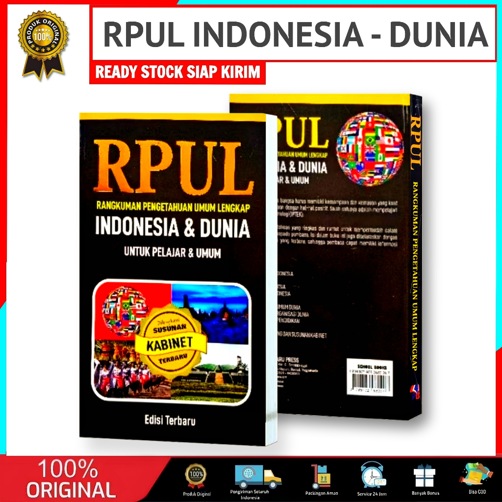 Jual BUKU RPUL RANGKUMAN PENGETAHUAN UMUM LENGKAP INDONESIA DAN DUNIA ...