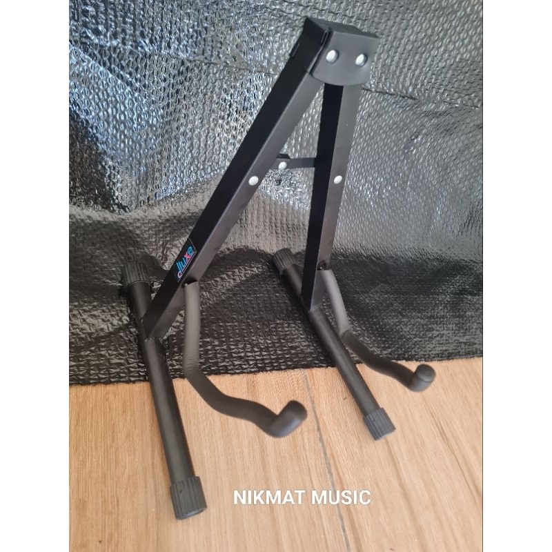 Jual stand gitar dudukan gitar atau stend lipat model A dan model ...