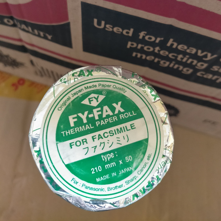Jual KERTAS FAX PAPPER ROLL MERK FY-FAX (210 X 50) | Shopee Indonesia
